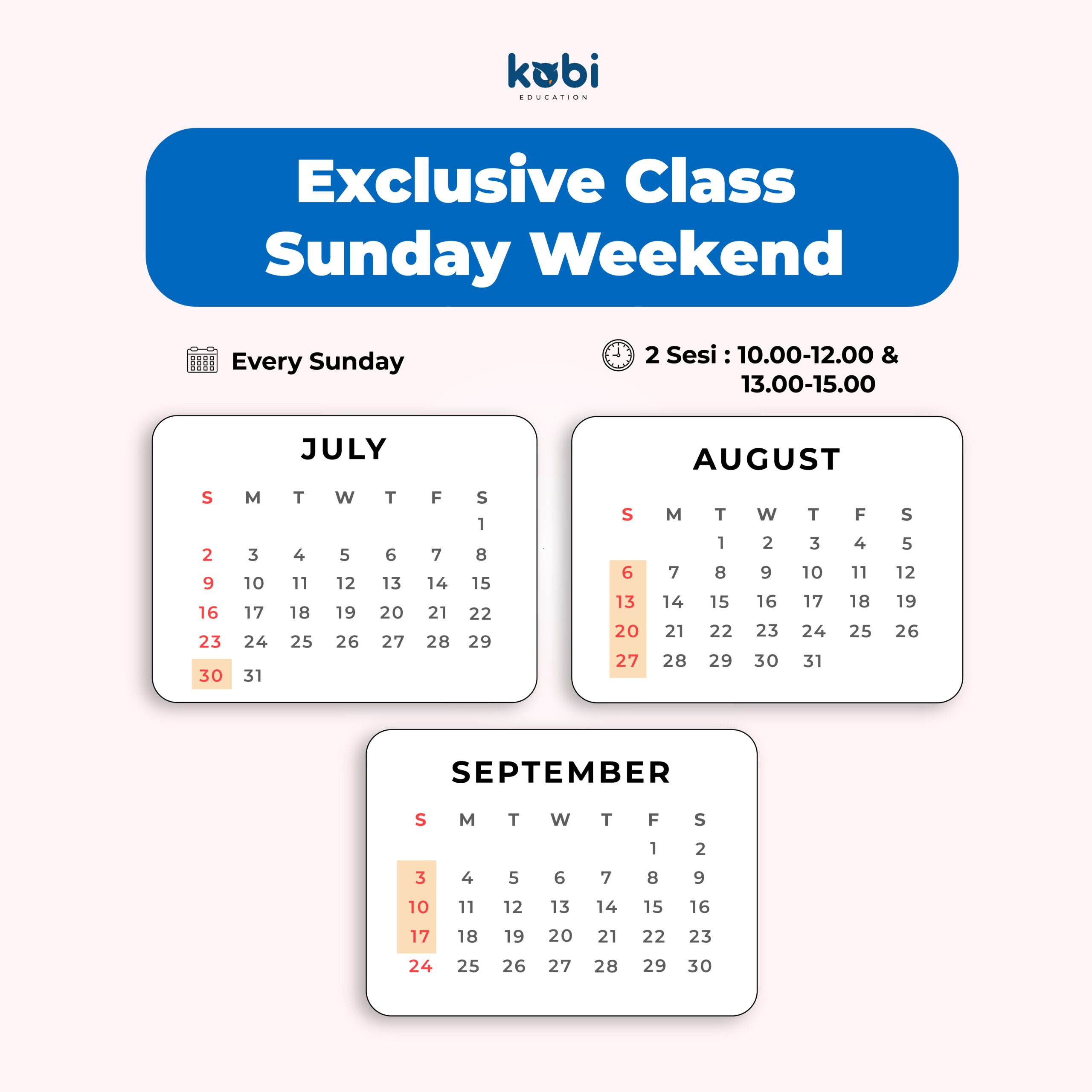 Exclusive Class Kobi Education - Kobi Education