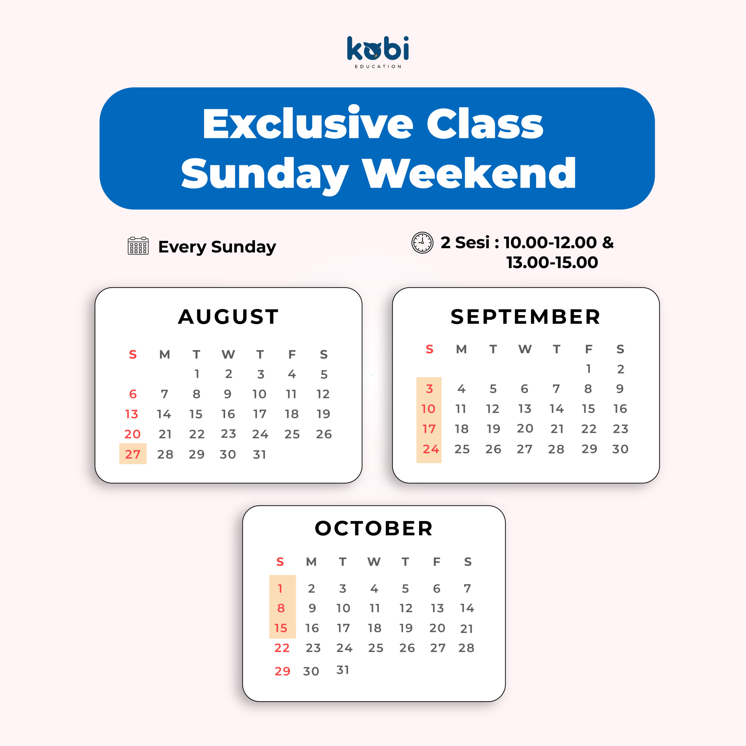 Exclusive Class Kobi Education - Kobi Education