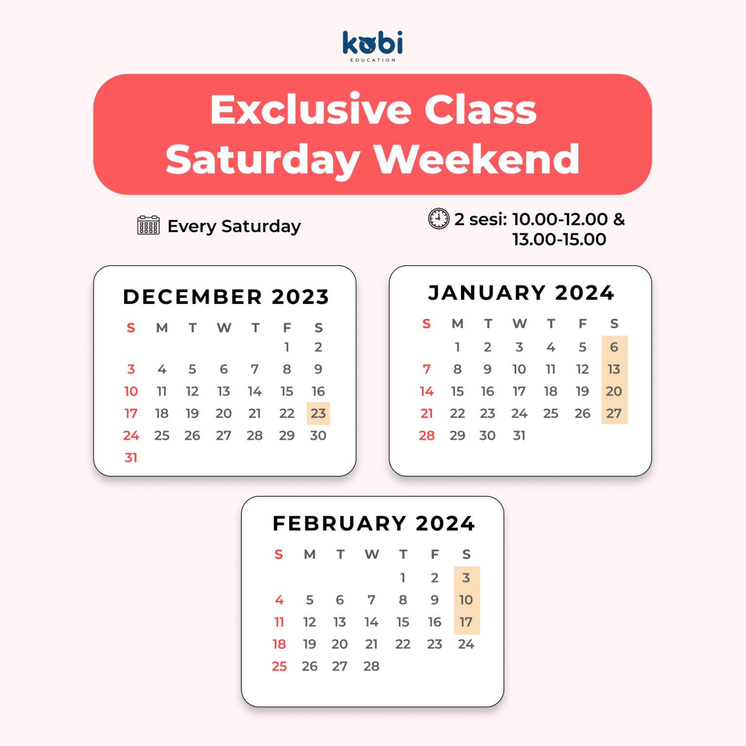 Exclusive Class Kobi Education - Home