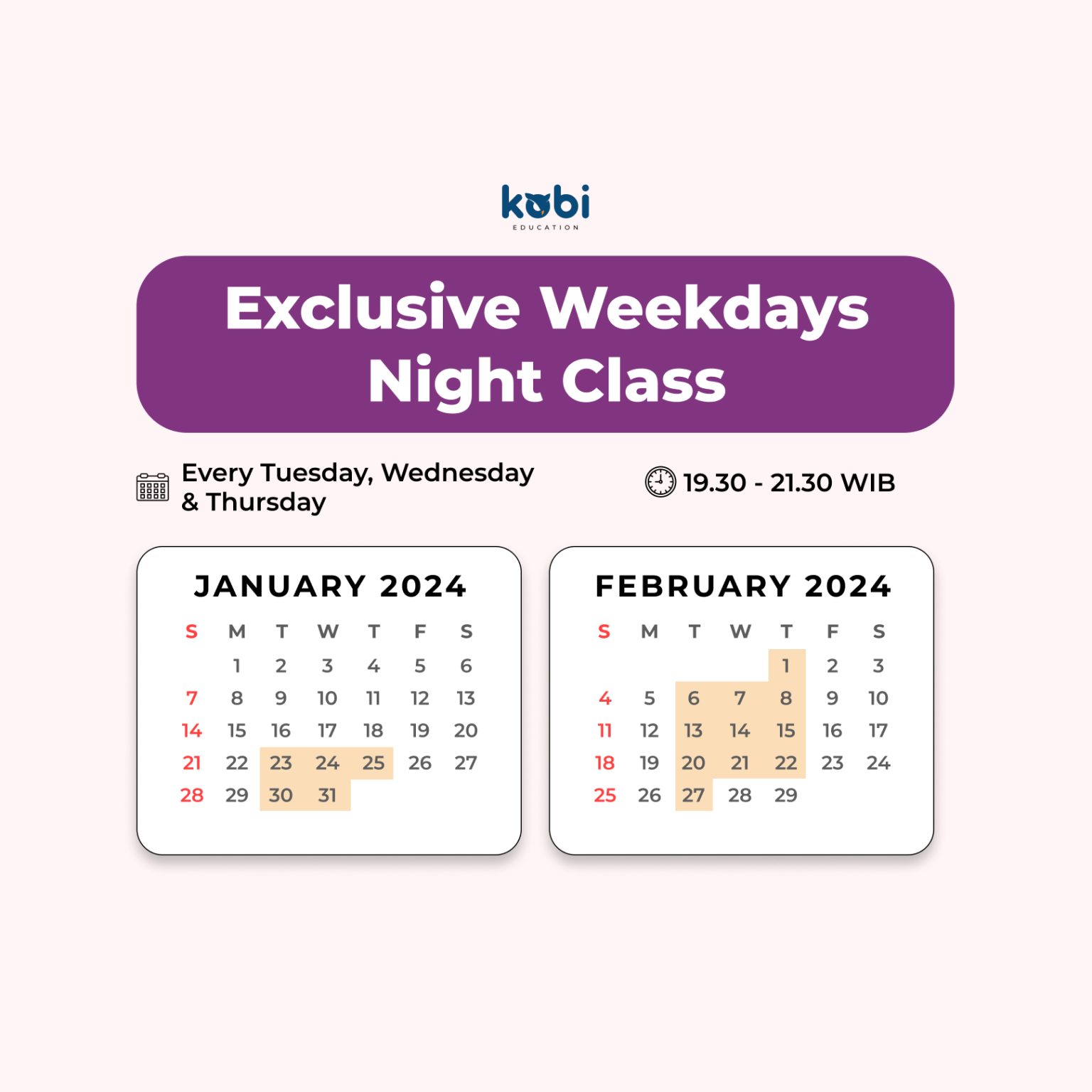 Exclusive Class Kobi Education - Home